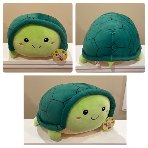 Smoochy Pals | Toys | Nwt 5 Smoochy Pals Turtle Squishy Plush By Linzy ...